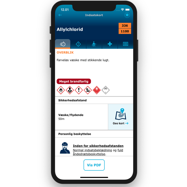 Farlige Stoffer – Hazardous Substance App | Empact & DEMA